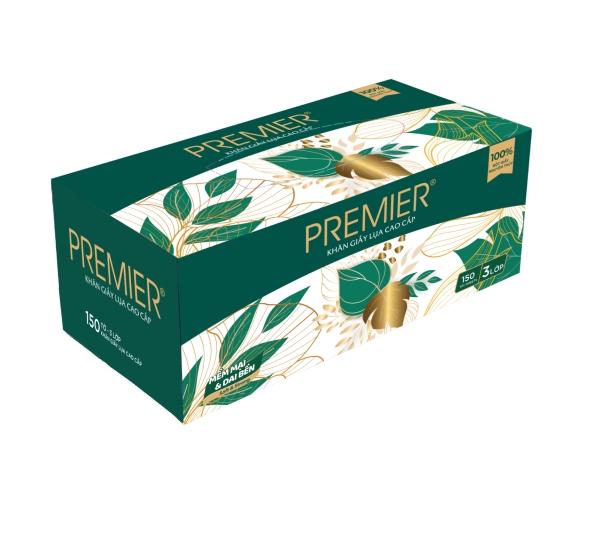 Premier Box Tissue 150 Sheets